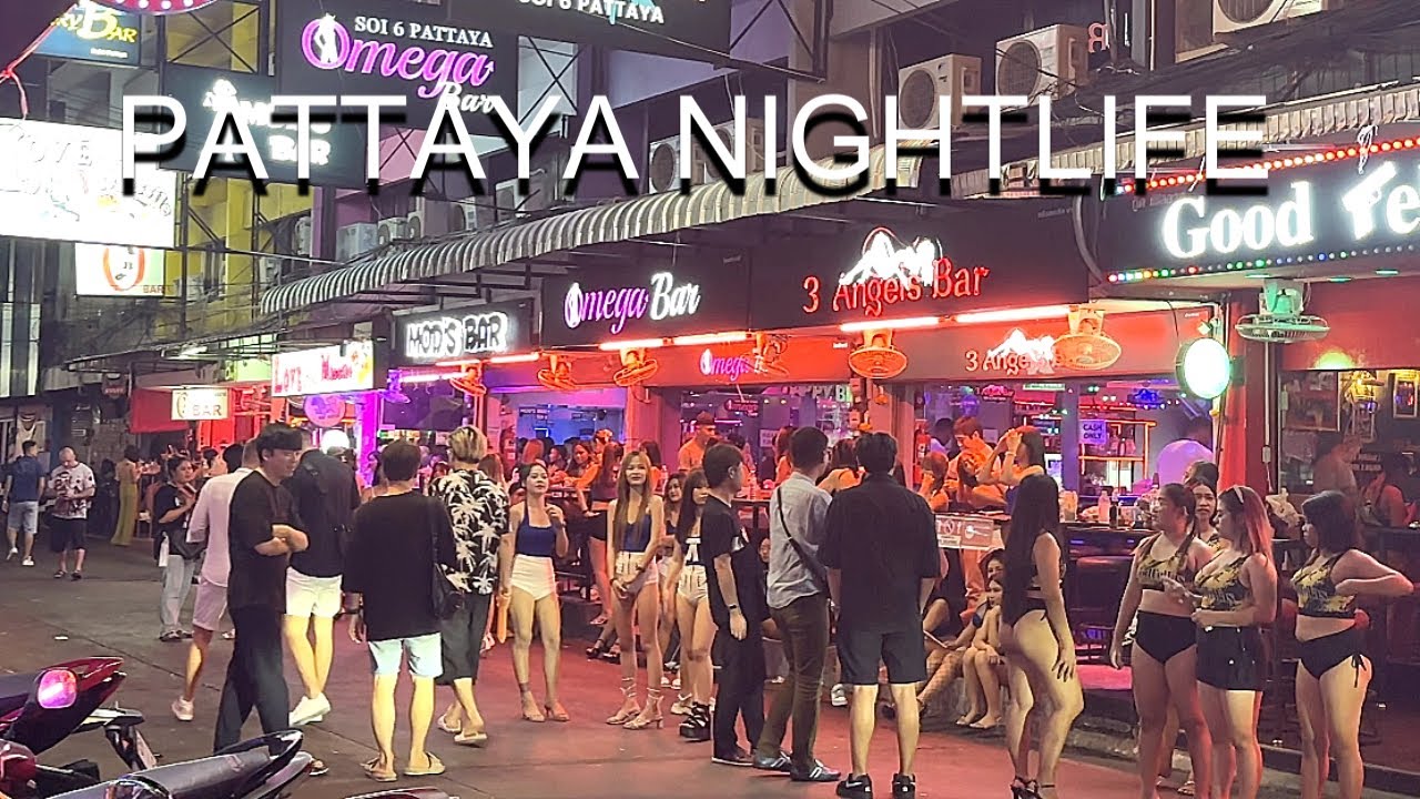 PATTAYA WILD Nightlife: Walking Street Soi Six Soi Buakhao Thailand 🇹🇭 - Thailandtv.tv