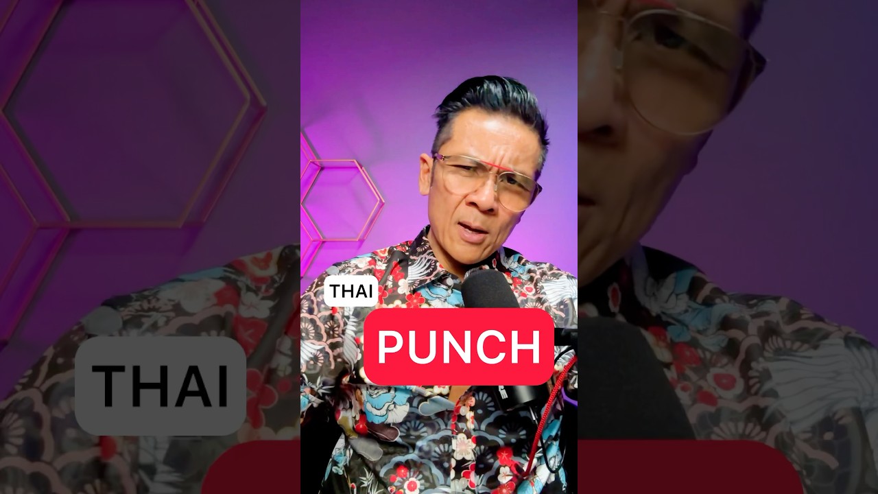 BASIC THAI LESSON : How to say PUNCH for Beginners & Travelers 🇹🇭🙏# ...