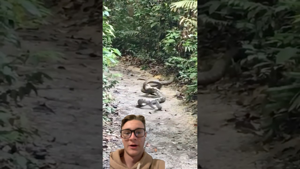It’s a Snake Eat Snake WORLD! King Cobra Attacks Python! #snake ...