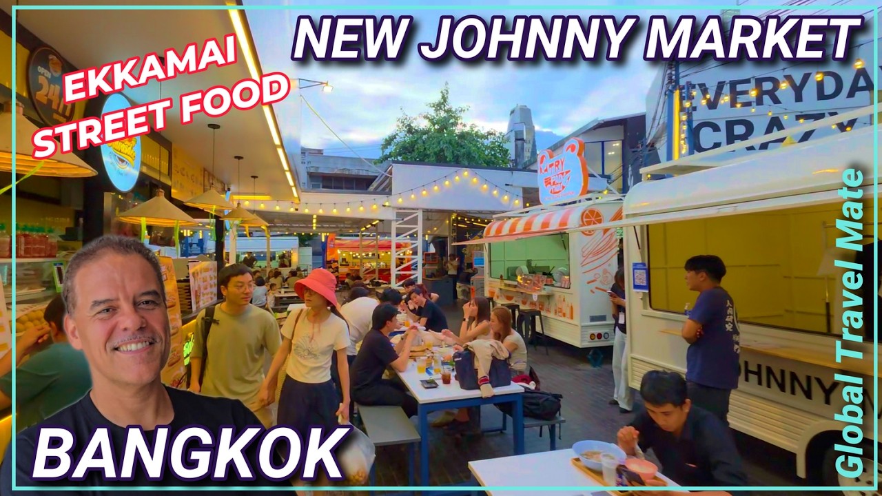 NEW Bangkok Premium Street Food Market Ekkamai Open Now 🇹🇭 Thailand ...